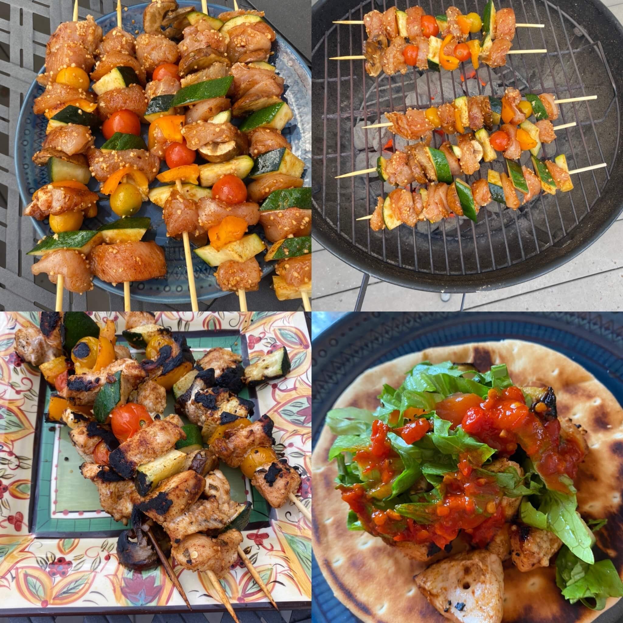 Sajji Chicken Kebab - White Jasmine